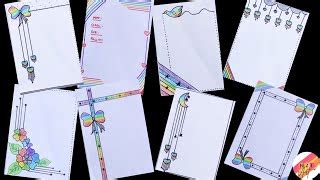8 Easy Project Border Design Project Design Front P Doovi