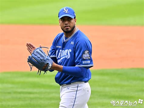 대박 나면 폰세급이라고 삼성 기대해도 되나 마이너 부진 스카우트 평가 좋아…눈물의 레예스 보내고 1선발 파이어볼러 얻나