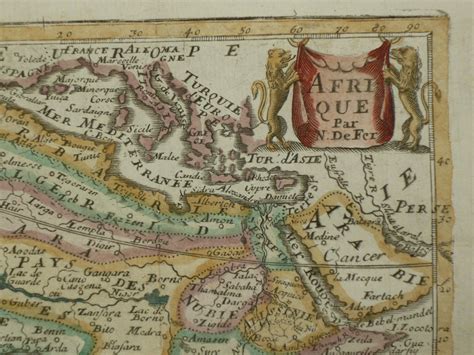 Africa Map Madagascar Liebaux Afrique 1721 1750 Catawiki