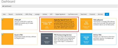 How To Generate Digitally Signed Form 16 Skorydov TDS