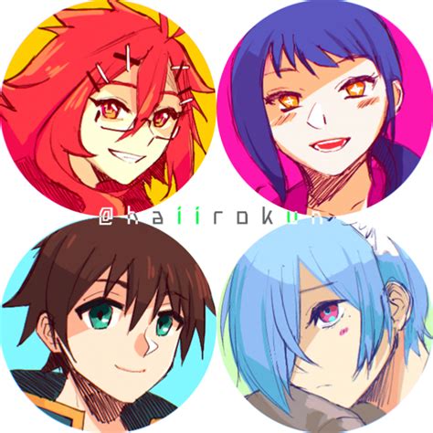 リプ来たキャラの顔だけ描く Ibispaint