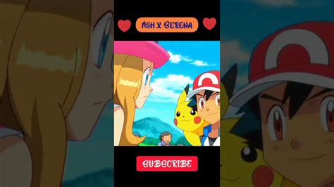 Pokemon Ash X Serena Love Story Pokemon Amourshipping Ashxserena Amv
