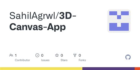 Github Sahilagrwl 3d Canvas App