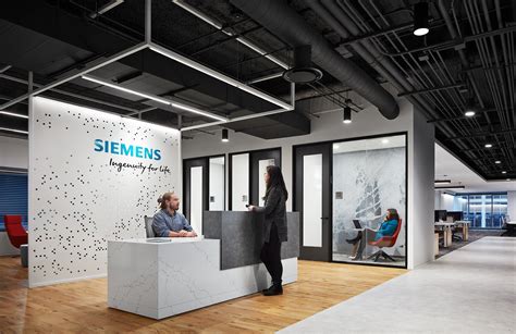 时尚办公网 办公设计 自由灵动 Siemens西门子芝加哥办公设计欣赏