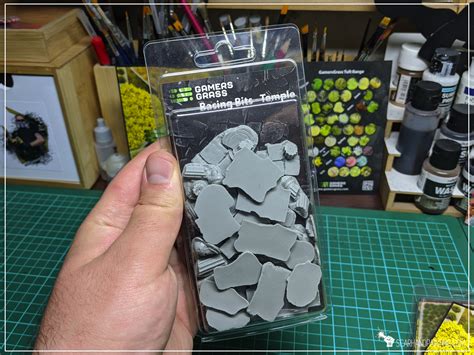 Basing Temple Bases With Gamers Grass