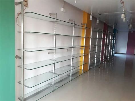 Metal Wall Mount Glass Shelves For Grocery At Rs 292piece In Pune
