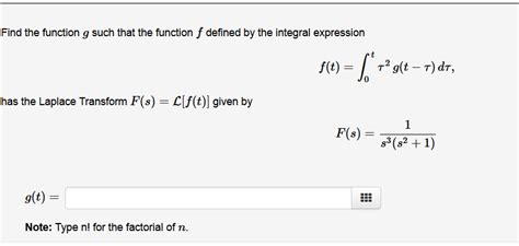 Solved Find The Function G Such That The Function F Defined Chegg Com