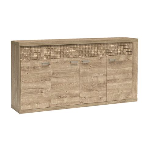 Lomadox Sideboard Nusco 161 Eiche Nb Anrichte Kommode
