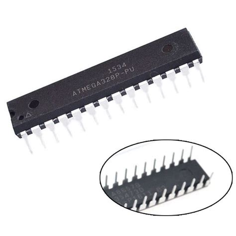 Bộ Vi Điều Khiển Atmega328p Pu Dip 28 Pin Cho Arduino Uno R3 Holcim