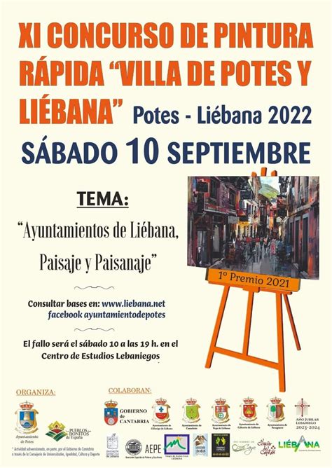 Xi Concurso Nacional De Pintura Al Aire Libre Villa De Potes Y Liébana