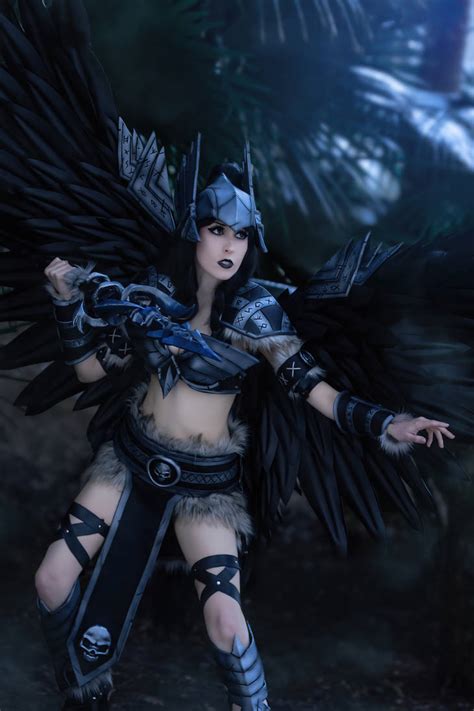 Valkyr Cosplay World Of Warcraft Cosplay By Eroticneko On Deviantart