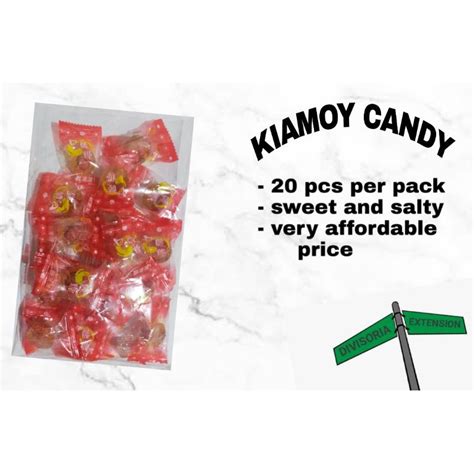 Kiamoy Candy 20 Pcs For Sale Ciamuy Ciamoy Shopee Philippines