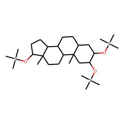 5alpha Androstane 2beta 3alpha 17beta Triol TMS Chemical