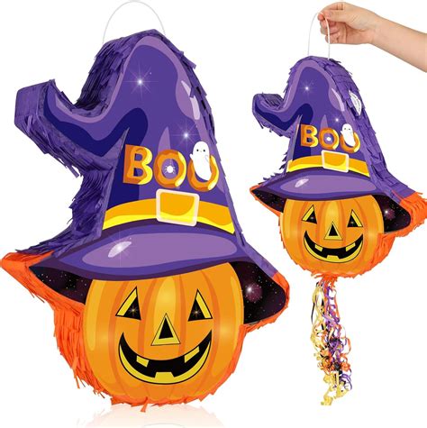 Amazon com Leitee 1 PC Halloween Cute Piñata Pull String Piñata