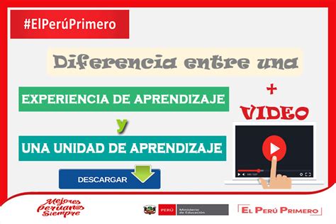 Diferencia Entre Unidad Y Experiencia De Aprendizaje Y Su Importancia