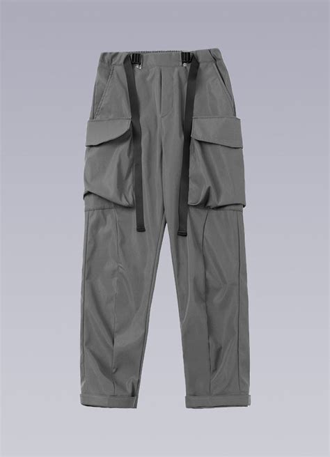 Grey Tactical Pants Off Wrld Techwear