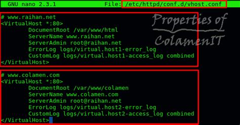 Konfigurasi Virtual Host Apache Centos