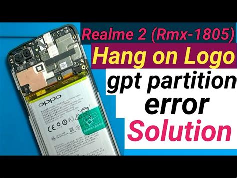 Realme Rmx 1805 Hang On Logo Solution Realme Hanging 48 Off