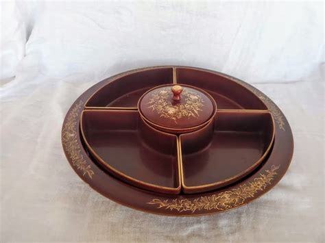 Mid Century Maruni Lacquerware Serving Tray Handmade In Etsy