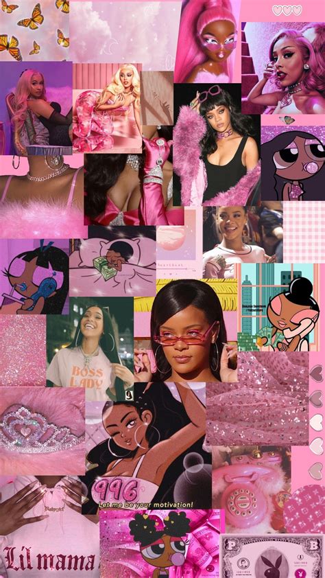 Baddie Pink Aesthetic Pink Wallpaper Girly Girl Iphone Wallpaper