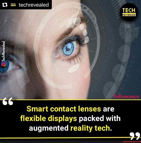 Smart Contact Lenses Are Flexible Displays Packed With Augmented Reality Tech Americas Best