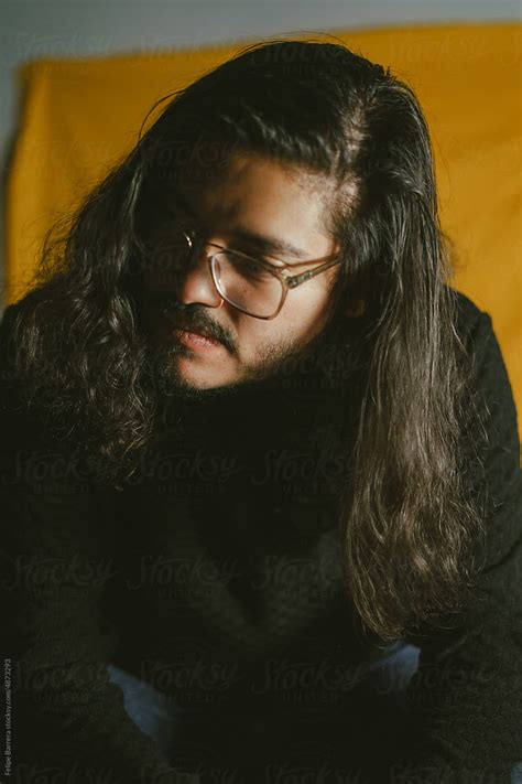Portrait Of Young Alternative Man By Stocksy Contributor Felipe