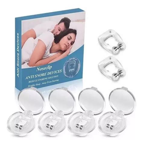 Kit 4 Clip Dilatador Nasal Aparelho Anti Ronco Apineia Sono Frete grátis