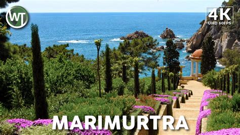 Jardin Botanico Marimurtra Blanes 🇪🇸 Spain 4k Walking Tour Youtube