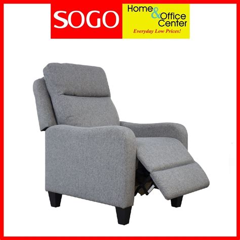 SOGO Madison Recliner Sofa In Fabric Shopee Philippines