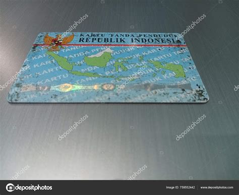 Bekasi West Java Indonesia October 2024 Indonesian Citizen Identity Card — Stock Editorial Photo
