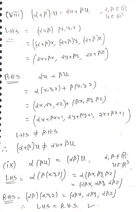[solved] 4 Verify All Vector Space Axioms And Determine If The Set Of