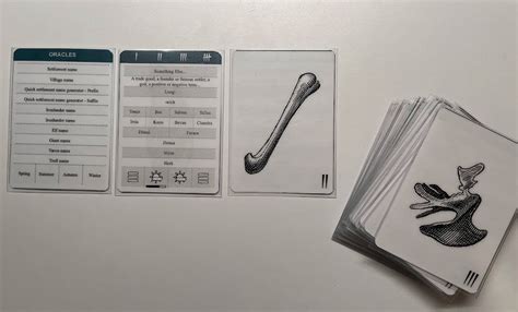 Skull And Bones Deck For Ironsworn By Rhoam