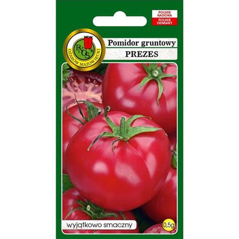 Pomidor Gruntowy Prezes 0 5g Standard Pnos Rolno Ogrodniczy Pl