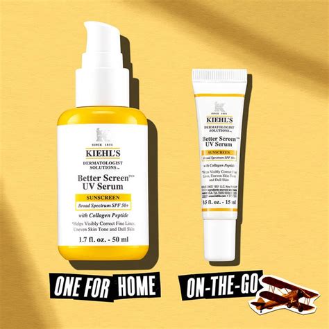 Better Screen™ Uv Sunscreen Serum — Spf 50 Sunscreen — Kiehls