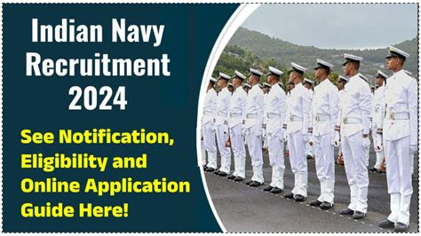 Indian Navy Recruitment 2024 Official Notification Eligibility And