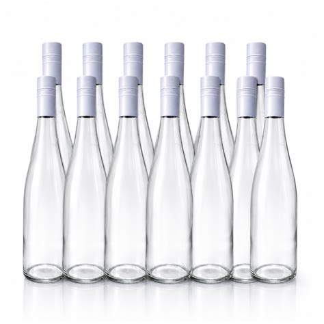 750ml Glass Bottles 12 Pack With Reusable Caps Puretap