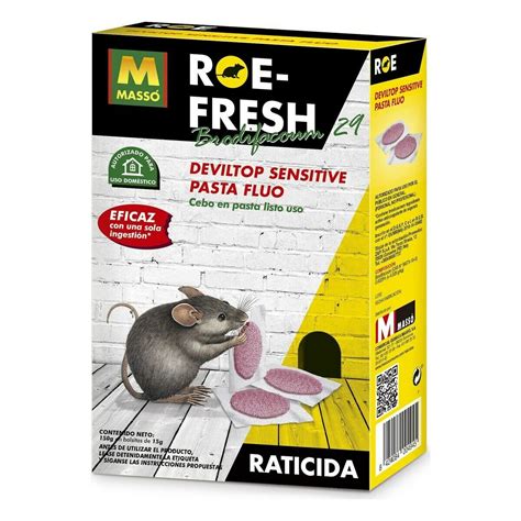 Крысиный яд Massó Roe-Fresh 150 g цена | 220.lv