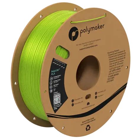 Polymaker Polylite Pla Silk Lime 1kg Fabreeko