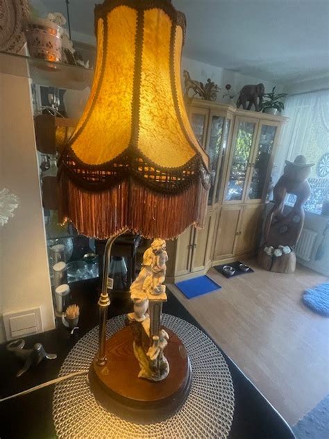 Beautiful Vintage Lamp Kaveh Mahdavi Signed L 27 80 Vintage