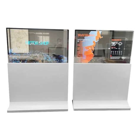 Inch Horizontal High Stand Transparent OLED Display Ankeshi