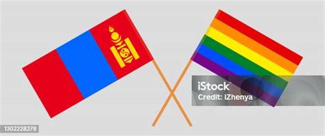 몽골과 Lgbtq의 교차 플래그 0명에 대한 스톡 벡터 아트 및 기타 이미지 0명 6 Lgbtqia 문화 Istock