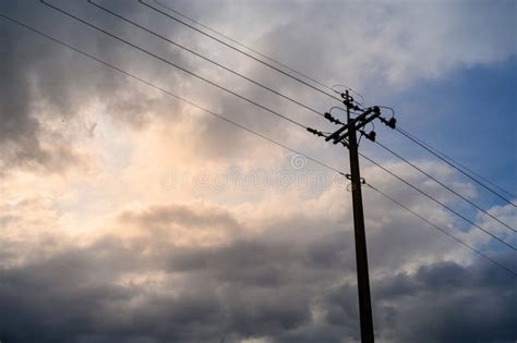 rolling and scrolling dynamic clouds make it amazing stock image