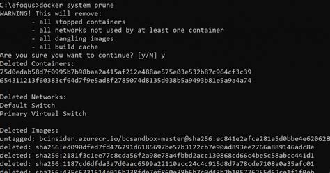 clean up your docker