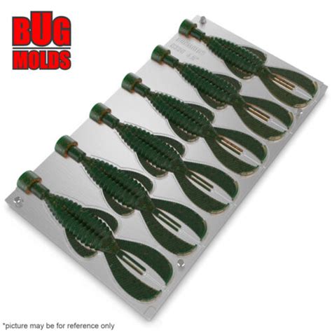 Bait DIY Fishing Mold Soft Plastic Baits Lure Plastisol Bass RageBug EBay