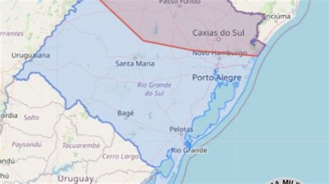 Alerta De Temporais Defesa Civil Do Rio Grande Do Sul
