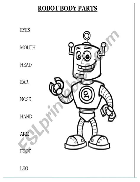 Robot Assembly Docx For Grade 1 1st Activity Pdf