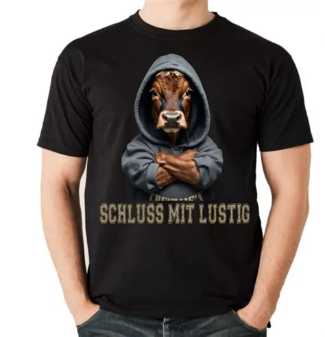 KUH BAUERN PROTEST No 2 Shirt Unisex T Shirt Sprüche Schluss lustig Cow
