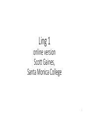 Ling Lecture Slides Ch Word Order And Typology Slides Pdf Ling Online Version
