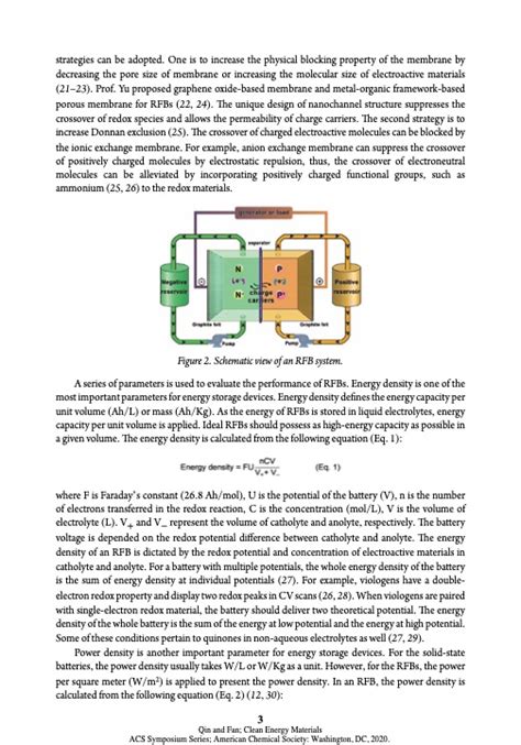Electroactive Materials Next Generation Redox Flow Batteries