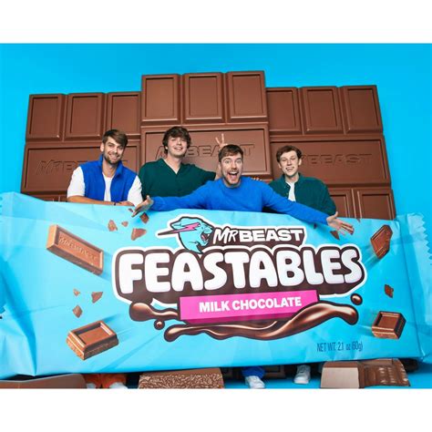 TẶng KÈm ĐÁ Gel Kẹo Socola Mr Beast Chocolate Thanh 60g Phiên Bản